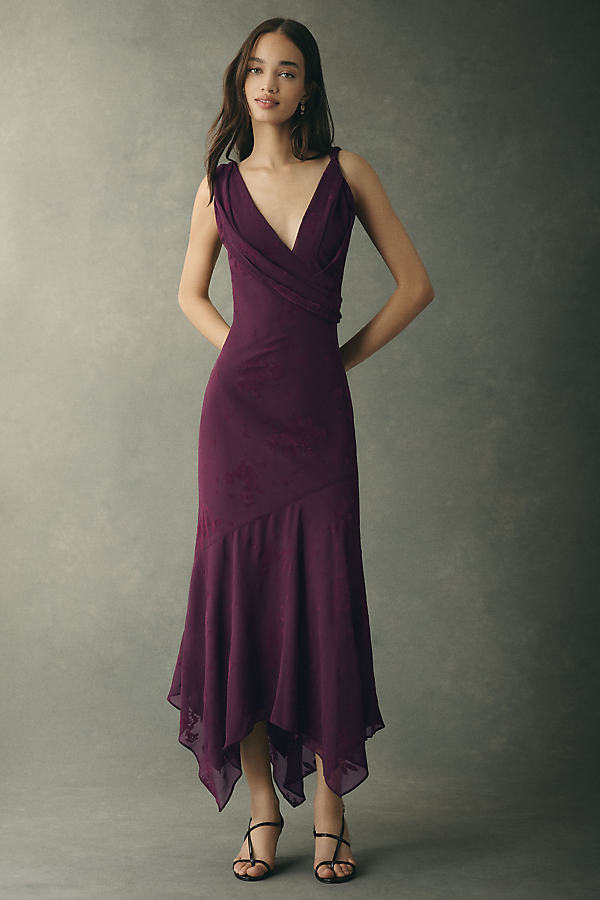 BHLDN BHLDN Velvet Burnout Maxi Dress
